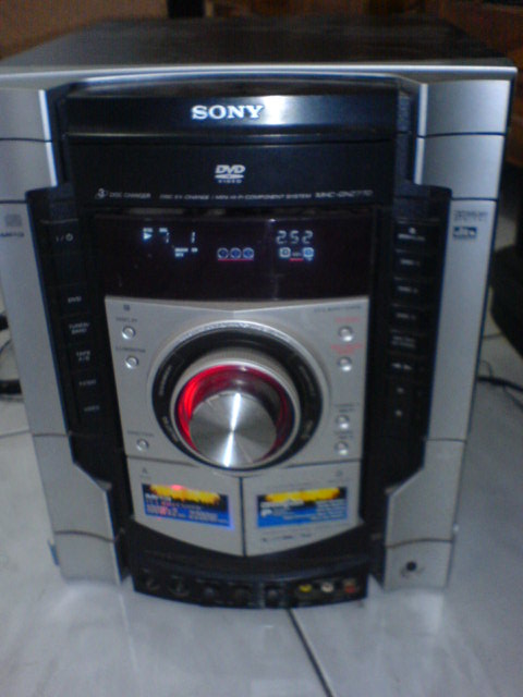 DVD Deck Receiver SONY HCD-GNZ77D No Disc No Play Kaset – hamim servis ...